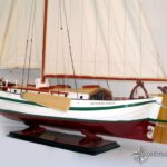 Lemsteraak De Groene Draeck scheepsmodel - Bootmodel.nl