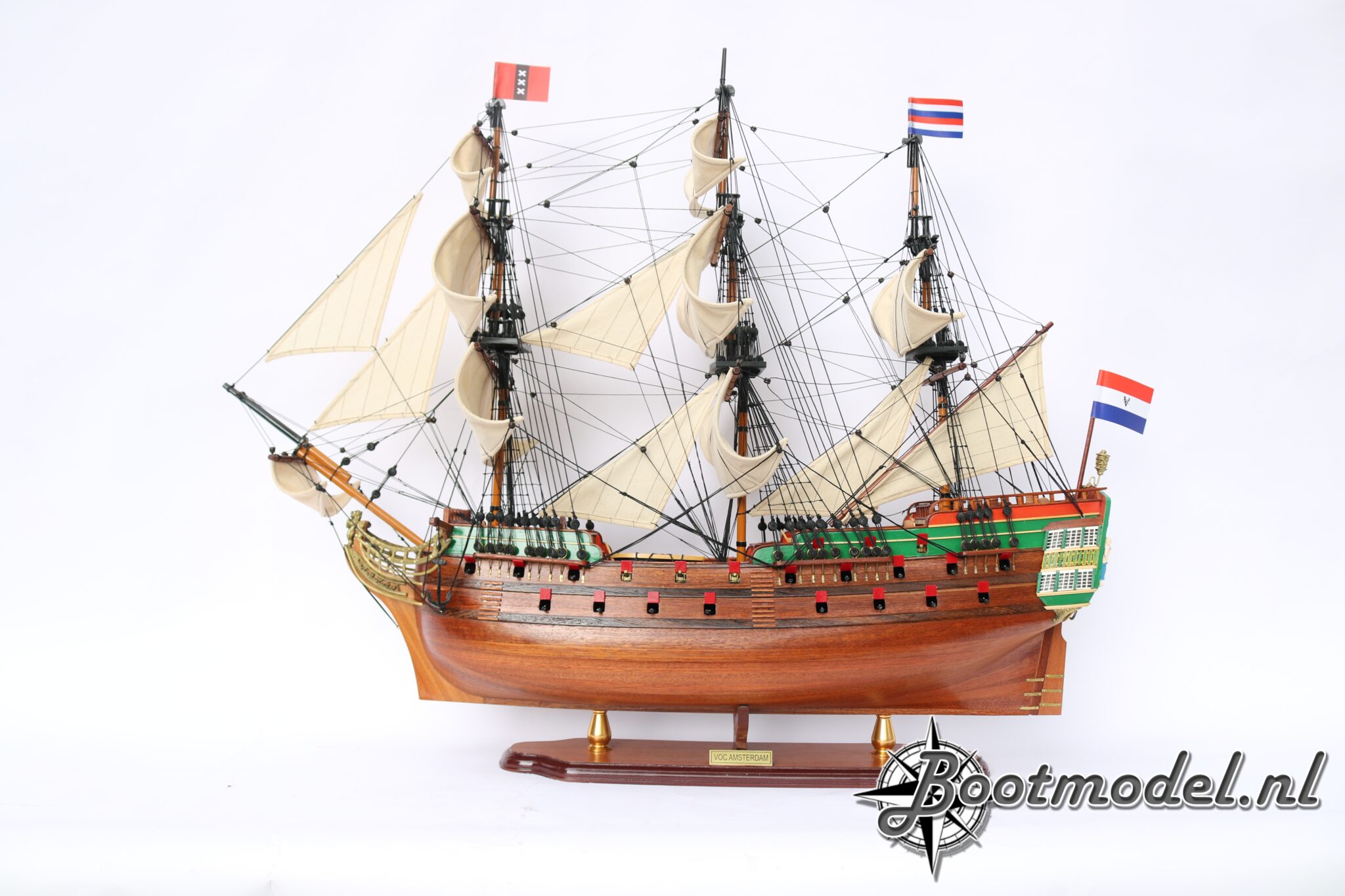 Amsterdam VOC scheepsmodel - Bootmodel.nl
